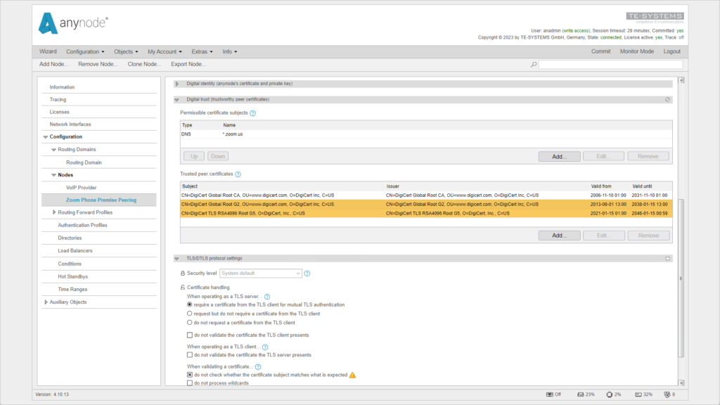 Zoom Phone Premise Peering: New Root Certificates beginning December ...