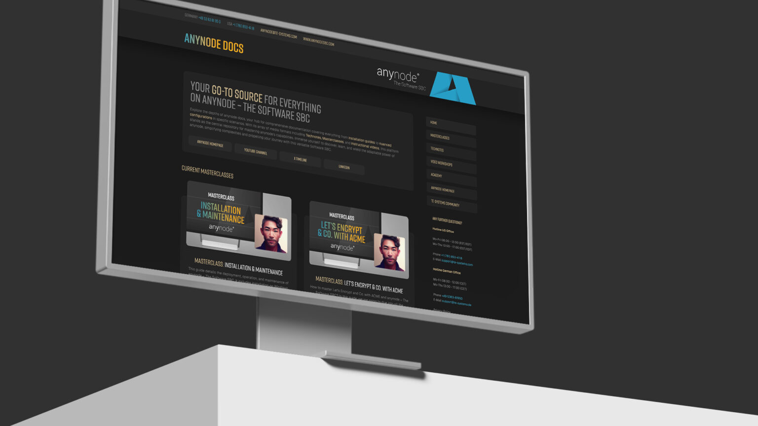 Support - anynode - The Software SBC